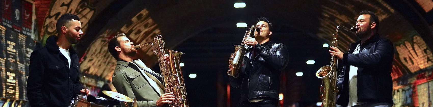 Roaming Saxophonist Band | Musicians Inc